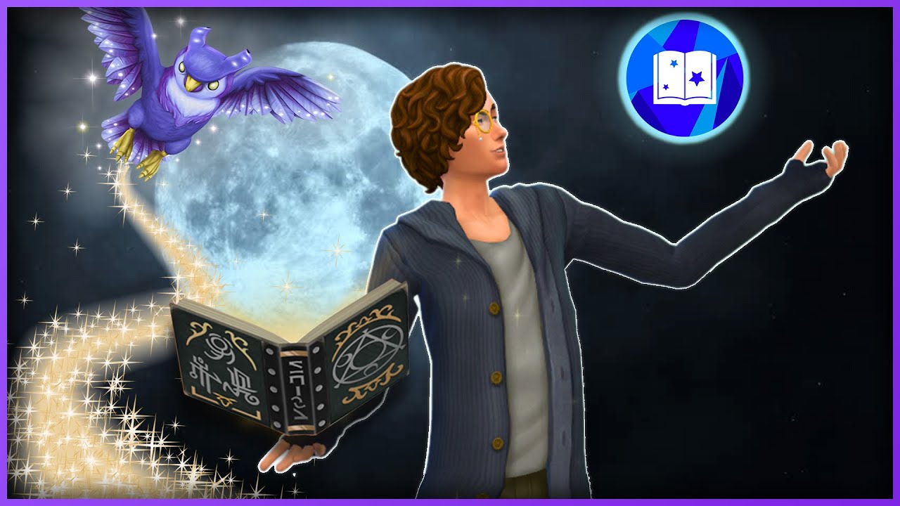 TOM RIDDLE Isn't Happy With The New Realm of Magic! | The Sims 4 - YouTube