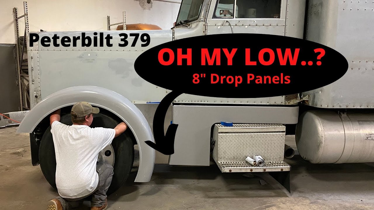 Lowrider Peterbilt 379!! "NEW DROP PANELS AND BLING" Part 9 - YouTube