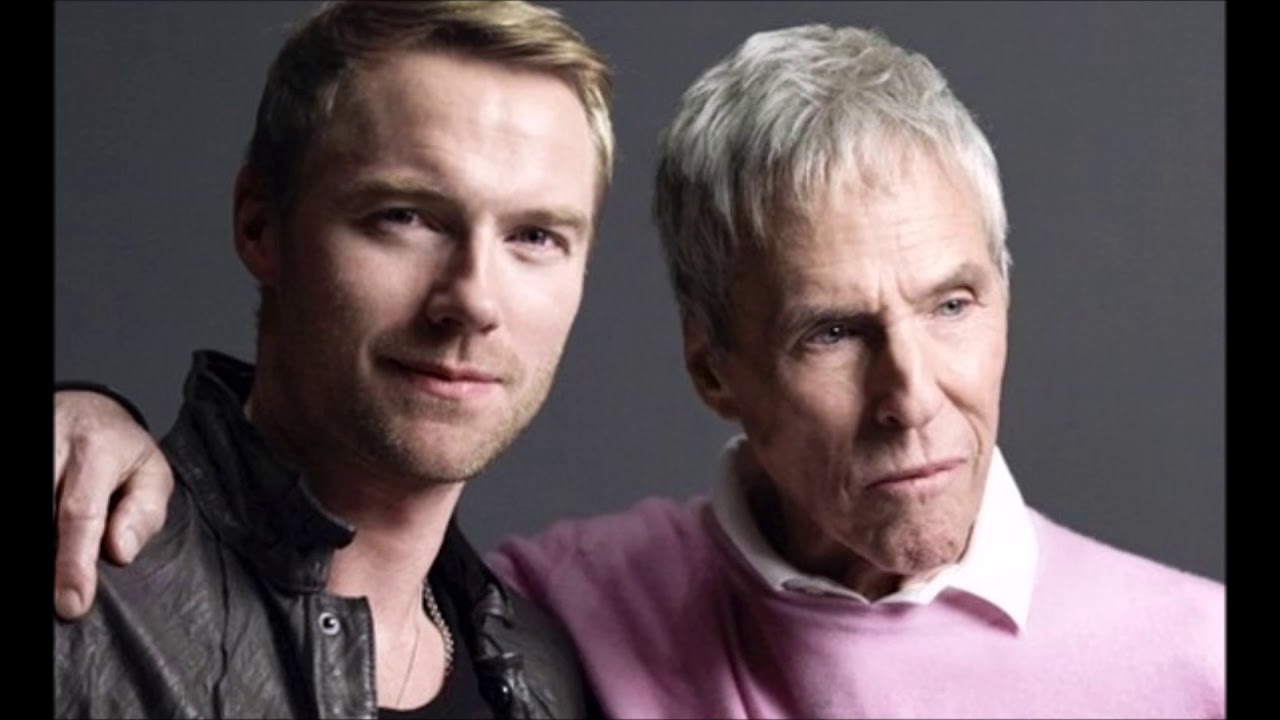 Ronan Keating & Burt Bacharach - i'll never fall in love again - YouTube