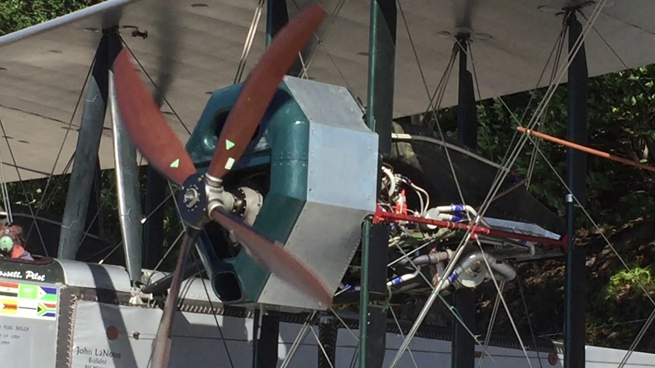 Vickers Vimy Startup & Engine Run @ Brooklands 16/9/18 - YouTube