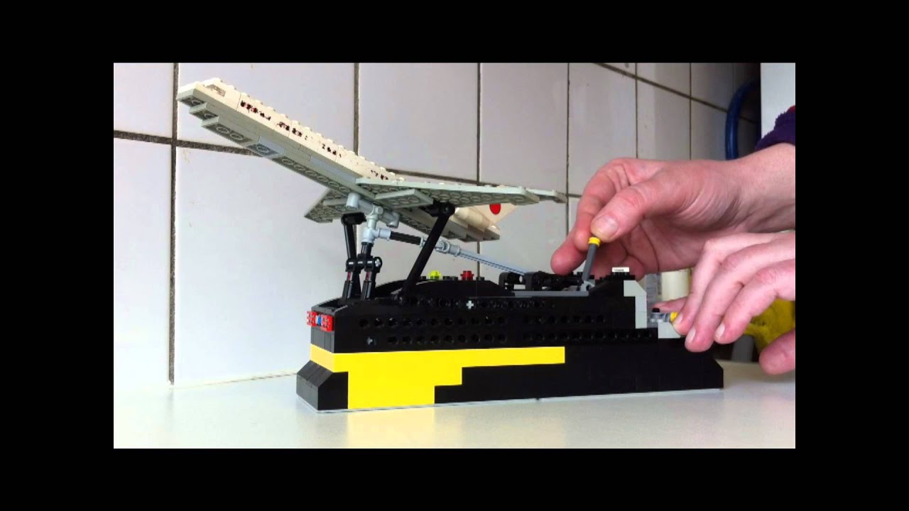 LEGO Flight Simulator 698 Boeing 727 Technic base - YouTube