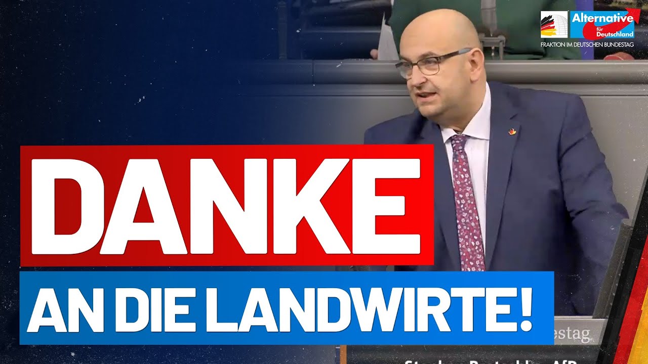Danke an die Landwirte! - Stephan Protschka - AfD-Fraktion im Bundestag ...