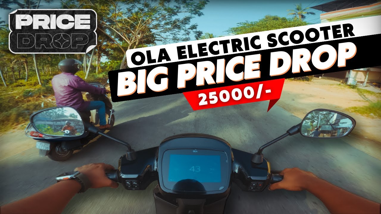 Breaking News: Massive Price Drop on Ola Electric Scooters! 🛵💰 - YouTube