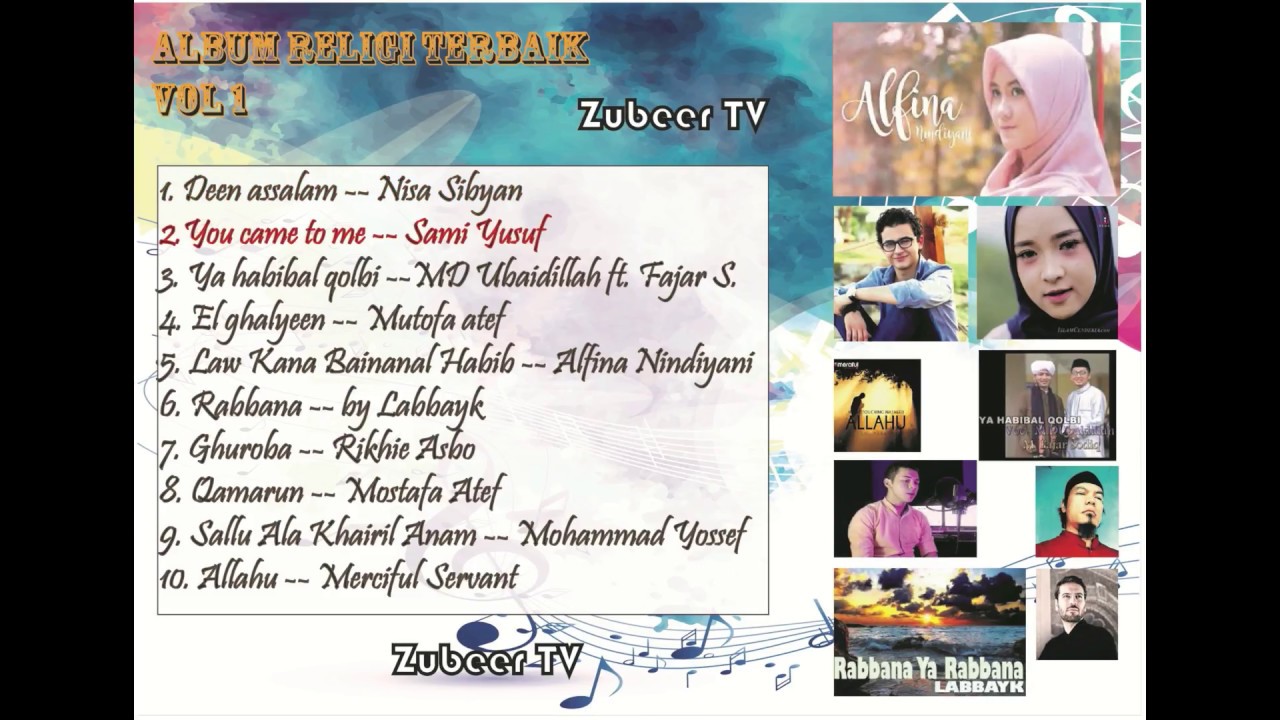 Album Religi Terbaik vol 1 - YouTube