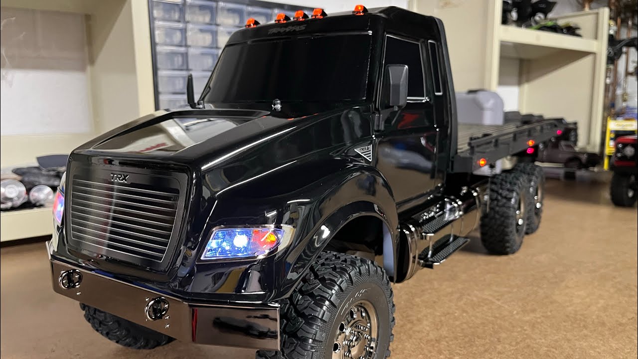 Traxxas Trx6 Ultimate Rc Hauler Unboxing Youtube