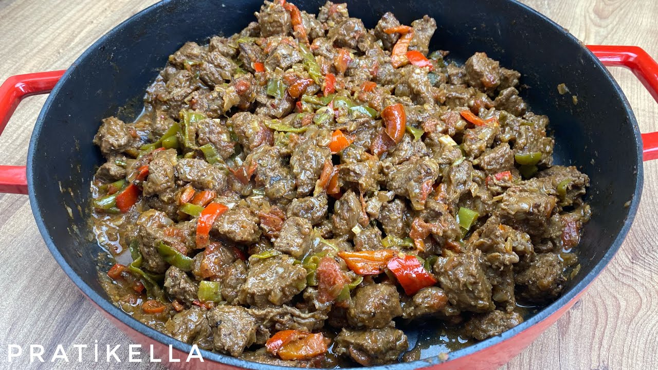 Yumuşacık Lokum Gibi Dana Et Sote Nasıl Yapılır/Kolay Et Sote Tarifi ...