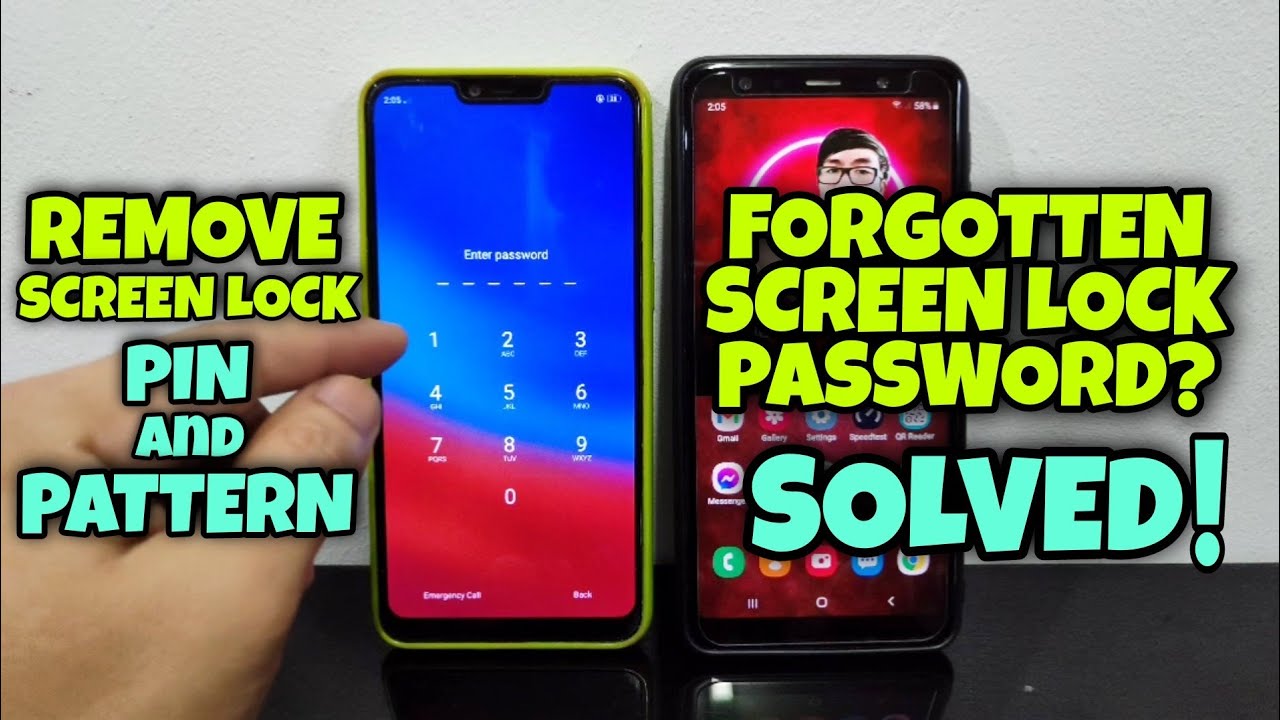 HOW TO UNLOCK FORGOTTEN SCREEN LOCK PASSWORD | Oppo A3s - YouTube