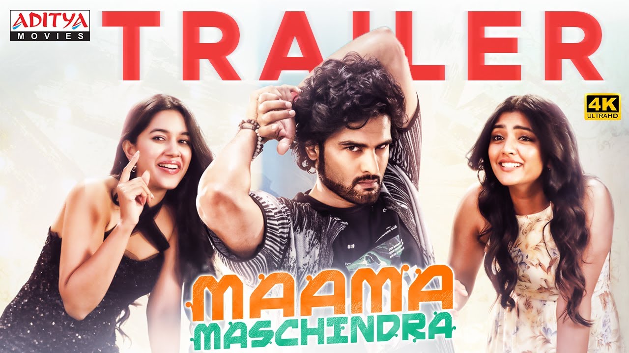 Maama Maschindra Hindi Trailer (4K) | Sudheer Babu | Eesha Rebba ...