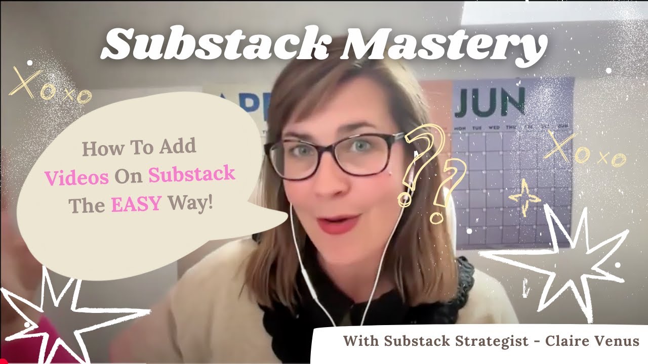 How To Add Videos On Substack The Easy Way! - YouTube
