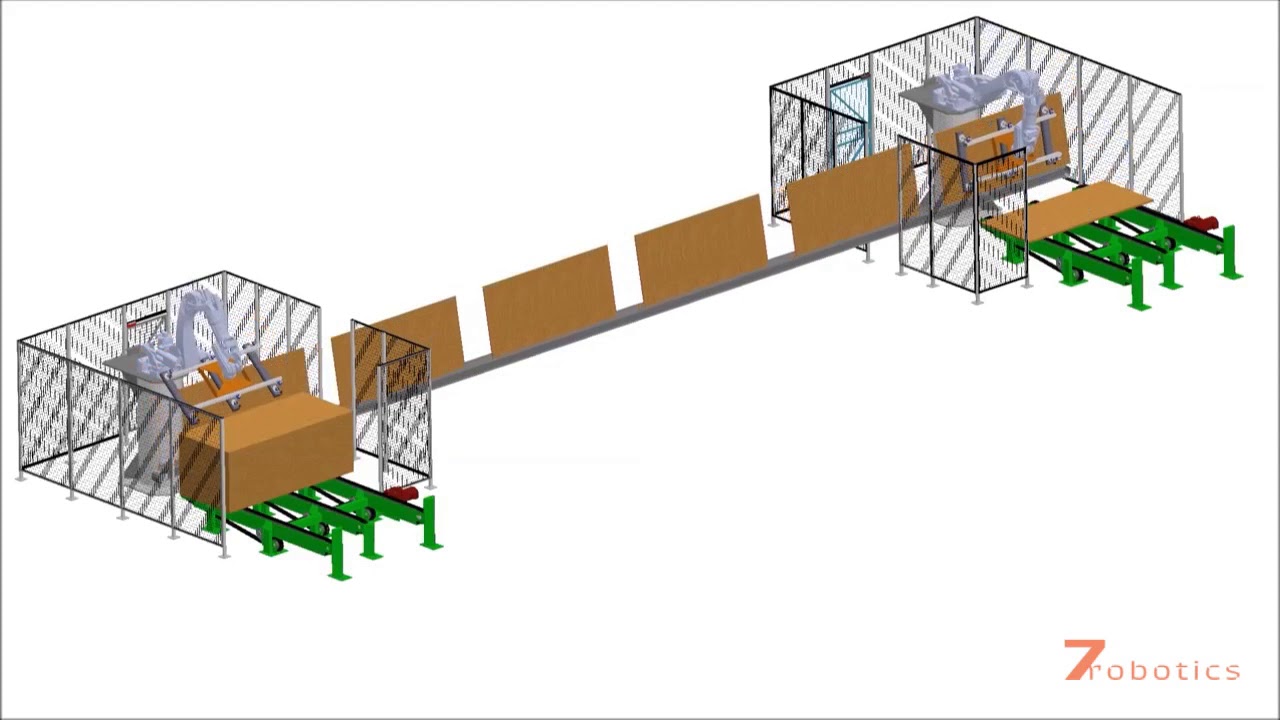 Vertical Patch Line Simulation - YouTube