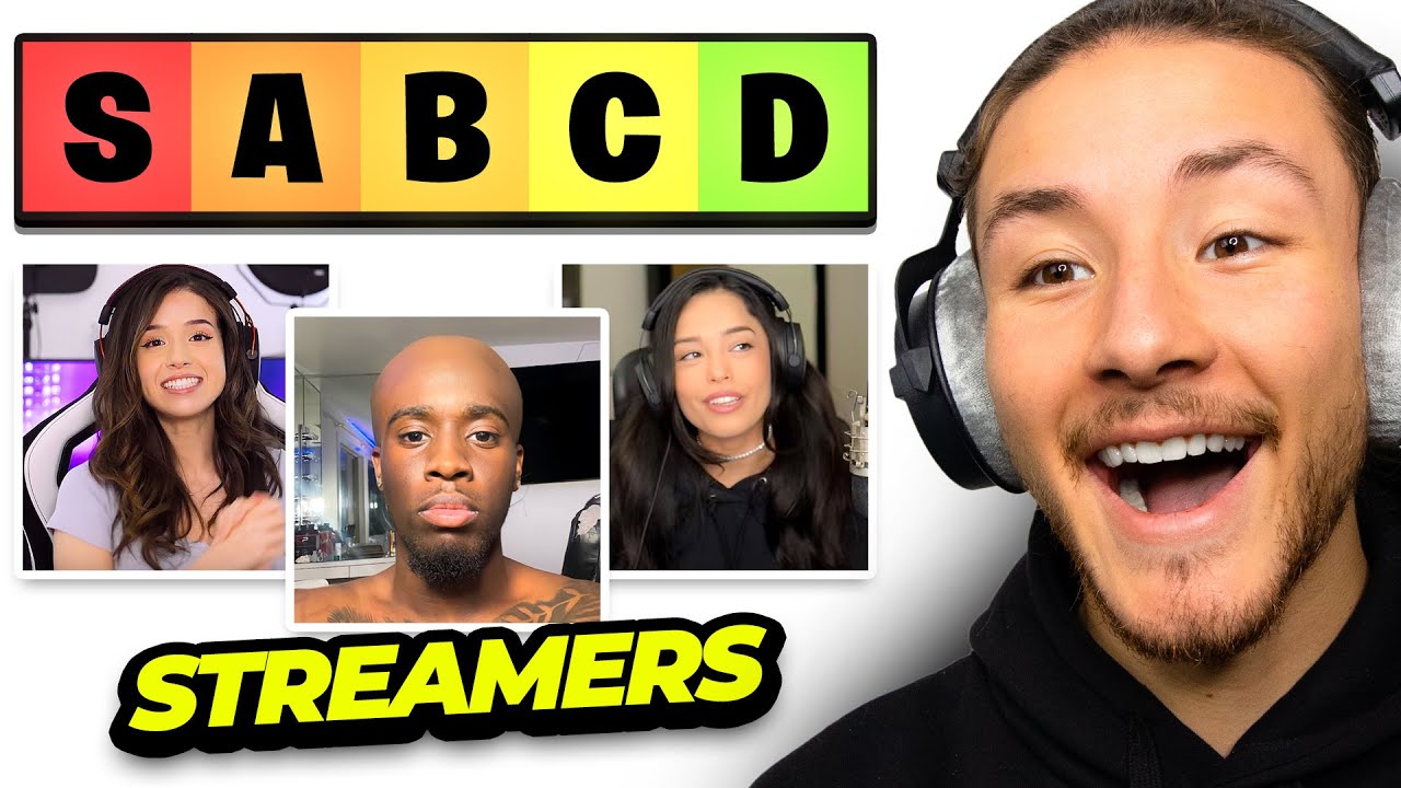 RANKING THE TOP STREAMERS OF 2022 - YouTube