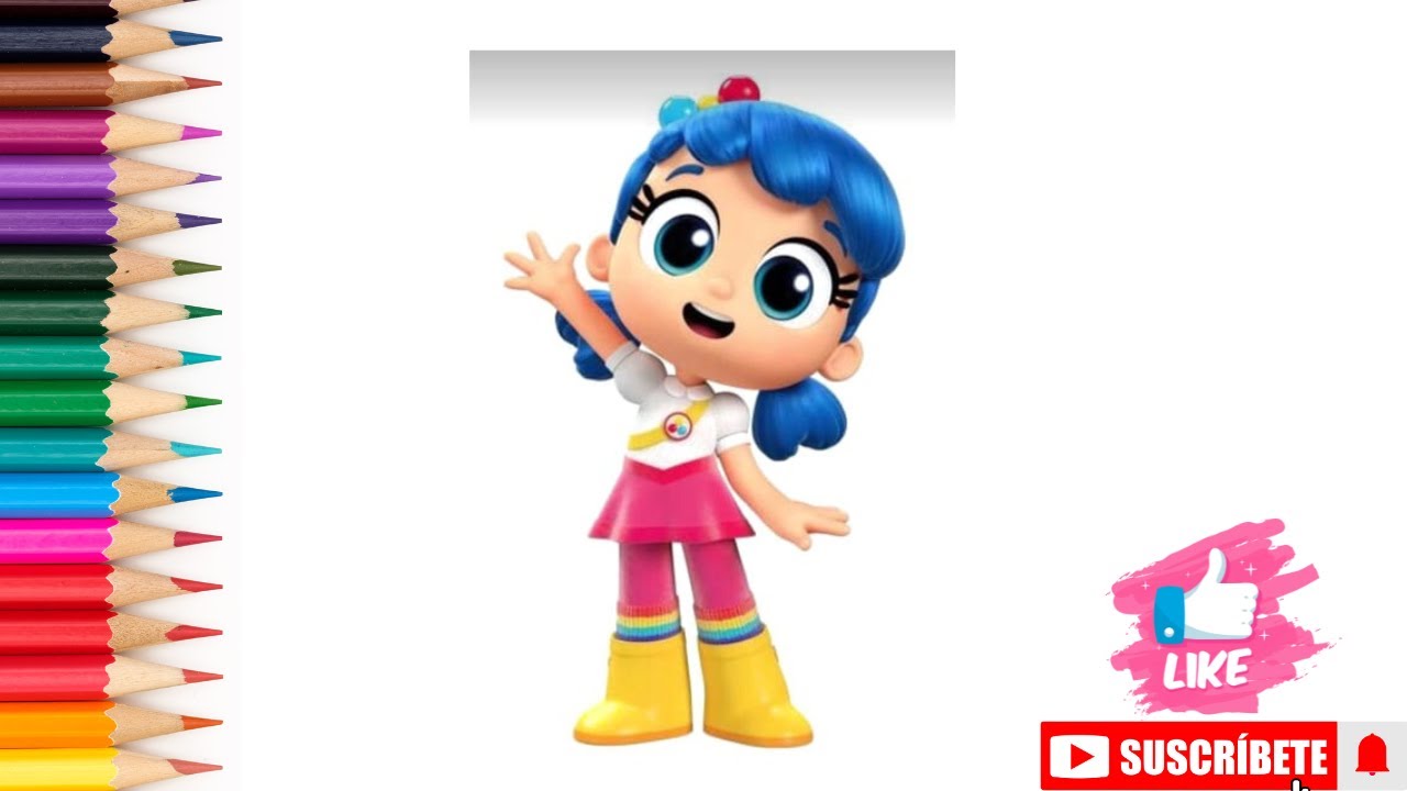 how to draw True and The Rainbow Kingdom #art #cartoon #cartoondrawing ...