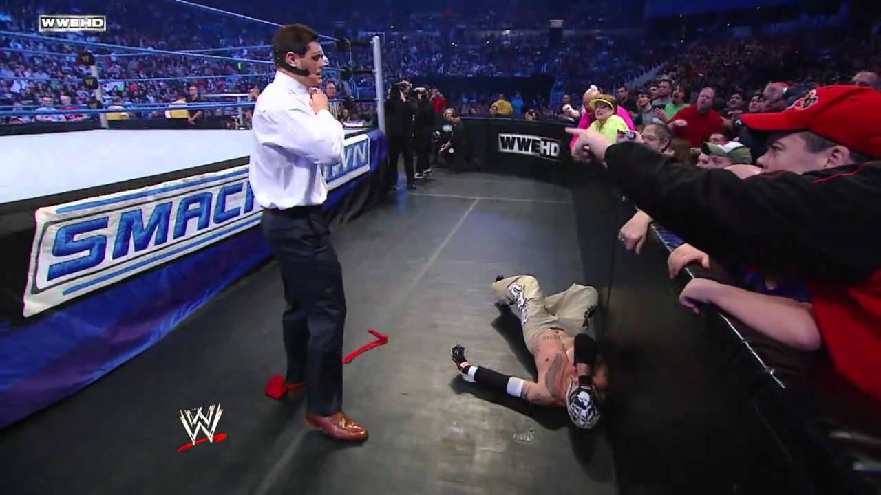 SmackDown: Rey Mysterio vs. CM Punk -- WrestleMania Rewind Match - YouTube