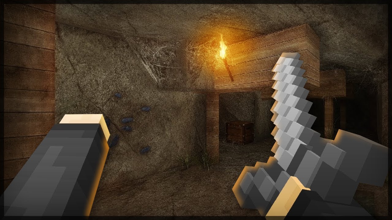 ENTREI NO MINECRAFT REALISTA com a REALIDADE VIRTUAL (VR) - YouTube