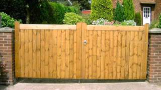 simple wooden garden gates - Woodworking Challenge