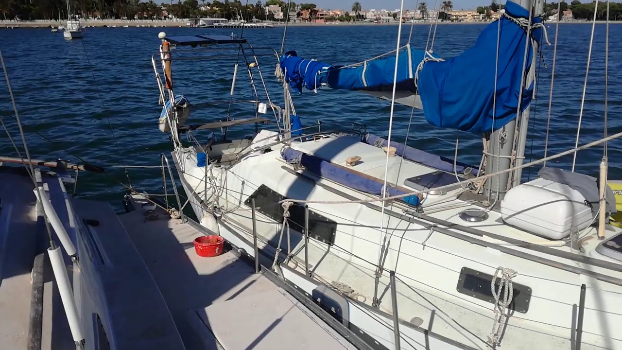 Halmatic 30 for sail in water Spain 2017 - YouTube