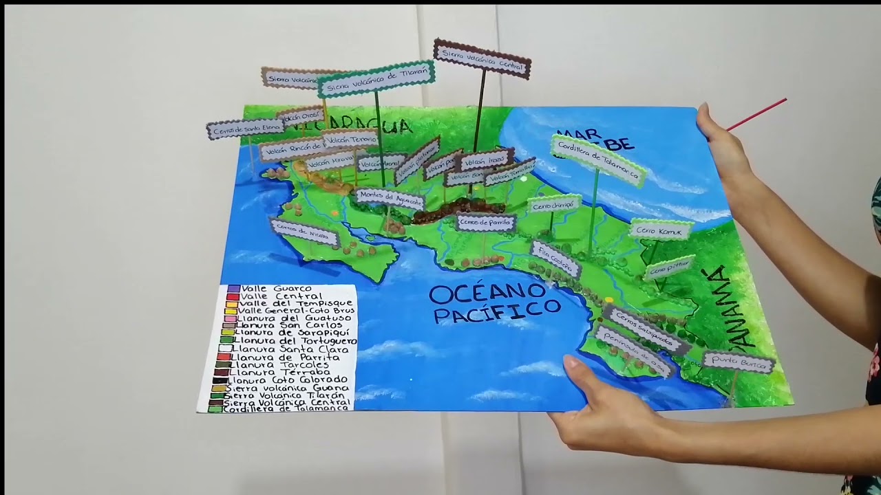 Relieve de Costa Rica - YouTube