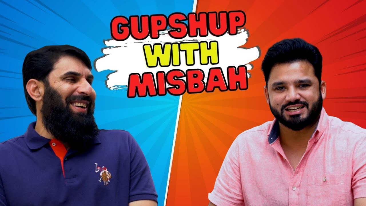 Gupshup With Misbah Ul Haq | Exclusive interview | Azhar Ki Nazar - YouTube