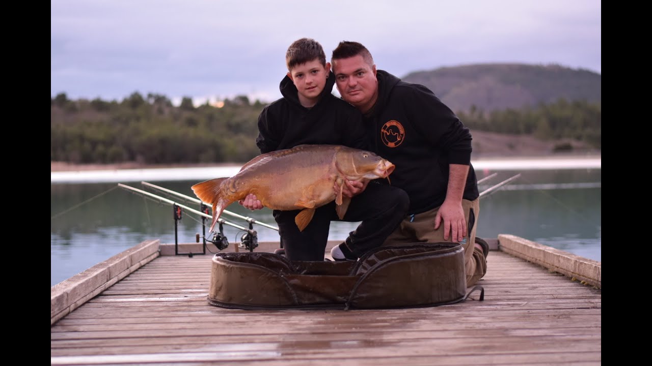 pêche à la carpe en lac alpin dans les hautes alpes - YouTube