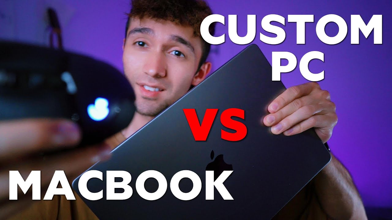 MACBOOK M1 PRO VS CUSTOM PC // Which is Better In 2024? - YouTube