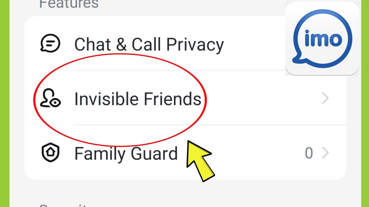 What is Invisible Friends in IMO | imo Invisible Friends kya hota hai ...