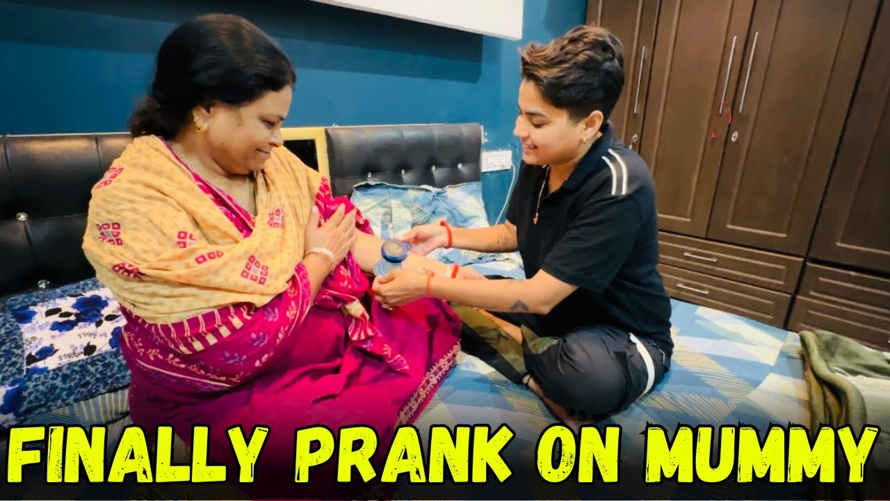 Finally Prank On Mummy | ⁠@YashalsVlogs - YouTube