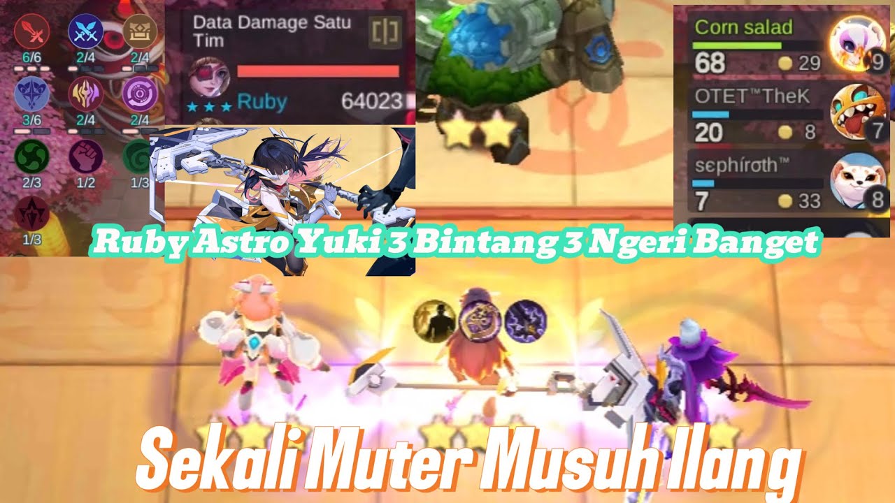 YUKI 3 RUBY ASTRO SALAH SATU KOMBO TERKUAT SEKALI MUTER MUSUH ILANG ...