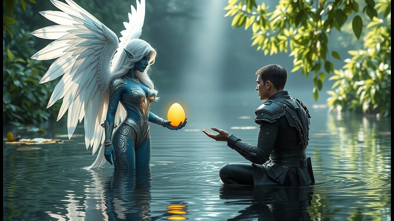 One Night with a Human and the Stunning Feathered Alien Produced a ...