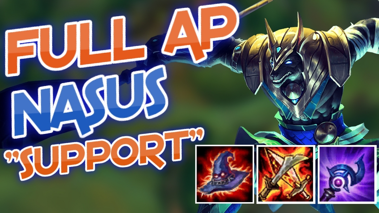 FULL AP NASUS "SUPPORT" || ... Does this ACTUALLY work?! - YouTube