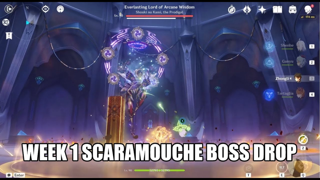 Week 1 Scaramouche Boss drop | Genshin Impact - YouTube