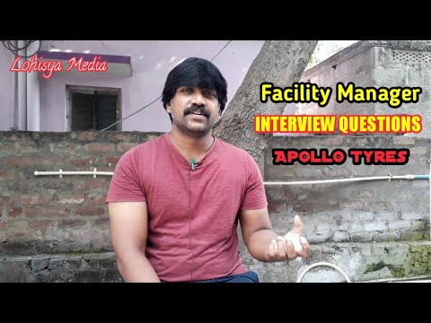My Facility Manager Interview Questions Apollo tyres | Utility ...