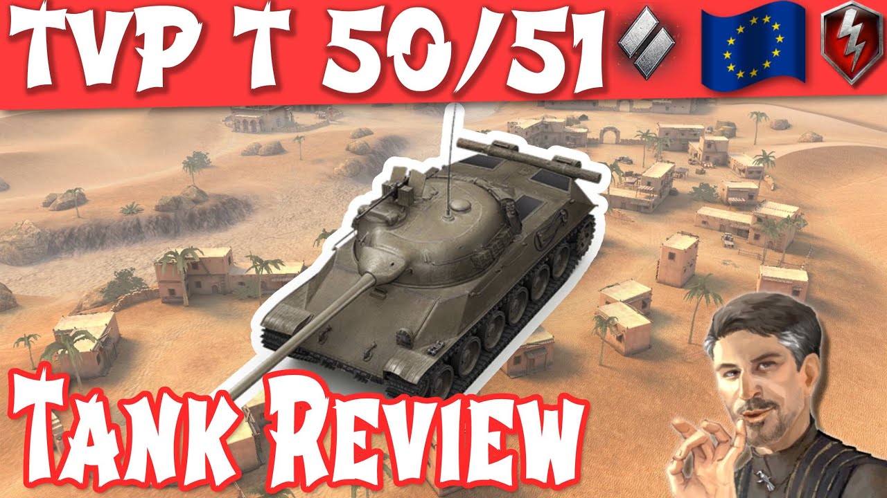 TVP T50/51 WOT Blitz Tier X Medium Full Tank Review - Guide ...