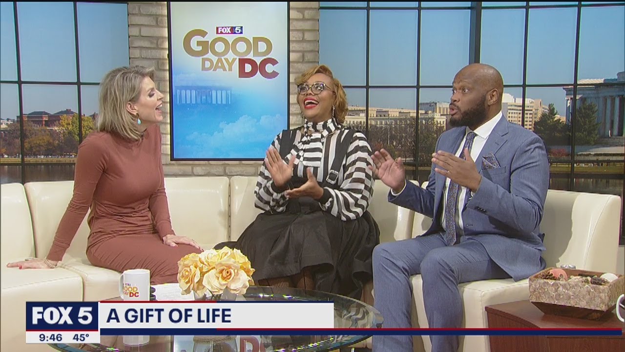 The Gift of Life: Chet & Acia - Good Morning DC - YouTube