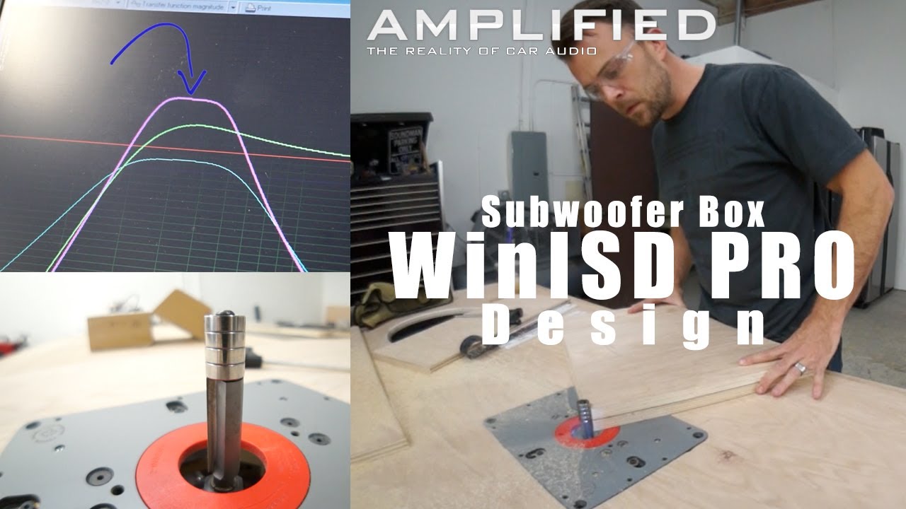 WinISD Pro and the Sonus UPC Router Bit - YouTube