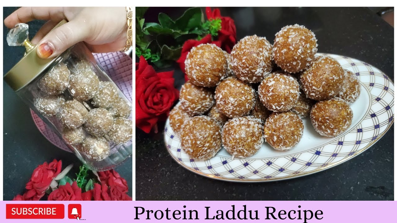 Dates Protein Laddu Recipe In Hindi | No Sugar No Gaggery Laddu | Dates ...
