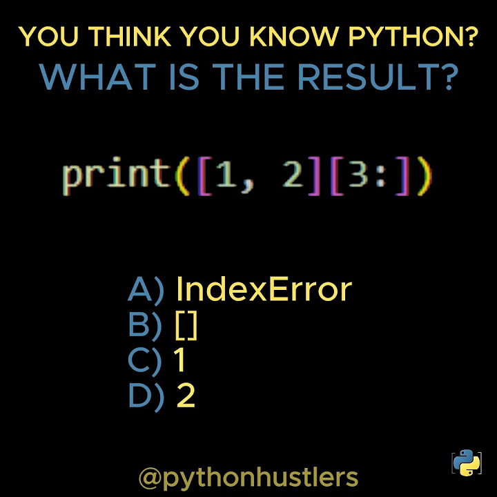 Answer This Python Quiz Now Pythonforbeginners Pythonprogramming Codingmistakes Learnpython