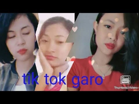 new Garo girl tik tok video musically tik tok video in mix song 2019 - YouTube