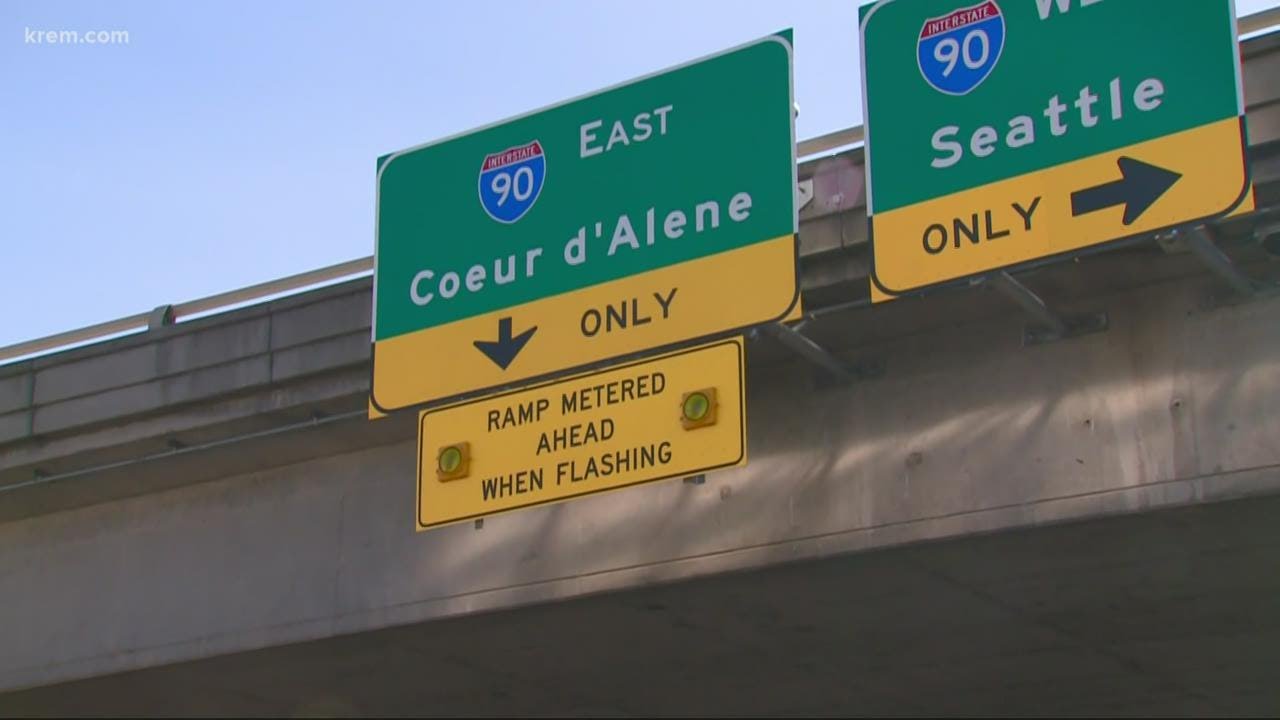 New ramp meters on I-90 - YouTube