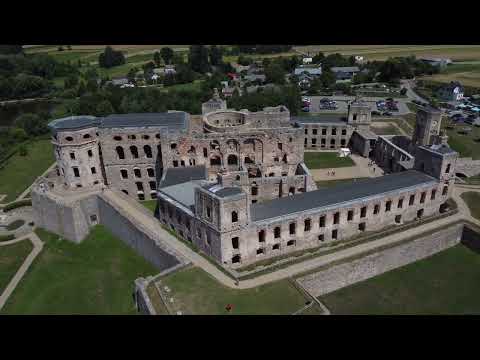 Zamek Krzyżtopór Ujazd - Krzyżtopór Castle - Fly around