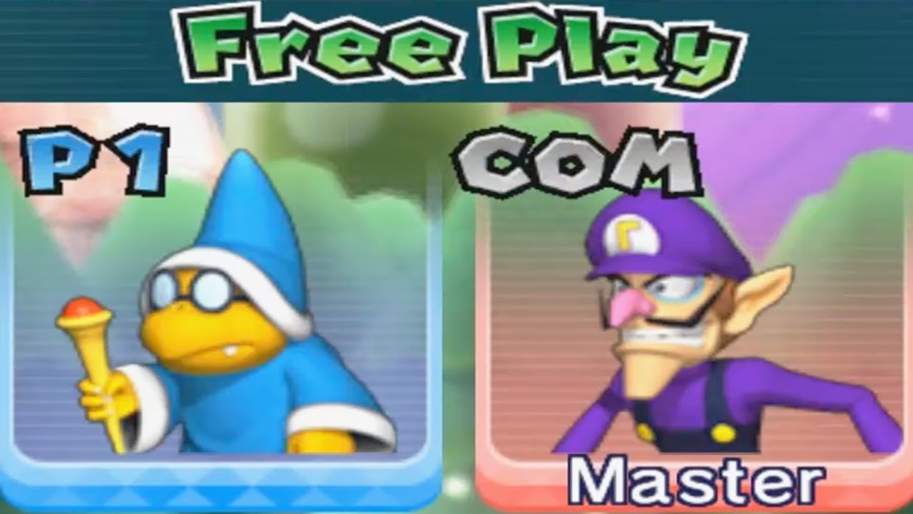 Mario Party 9 MagiKoopa Vs Waluigi All Mini Games Part 6 - YouTube