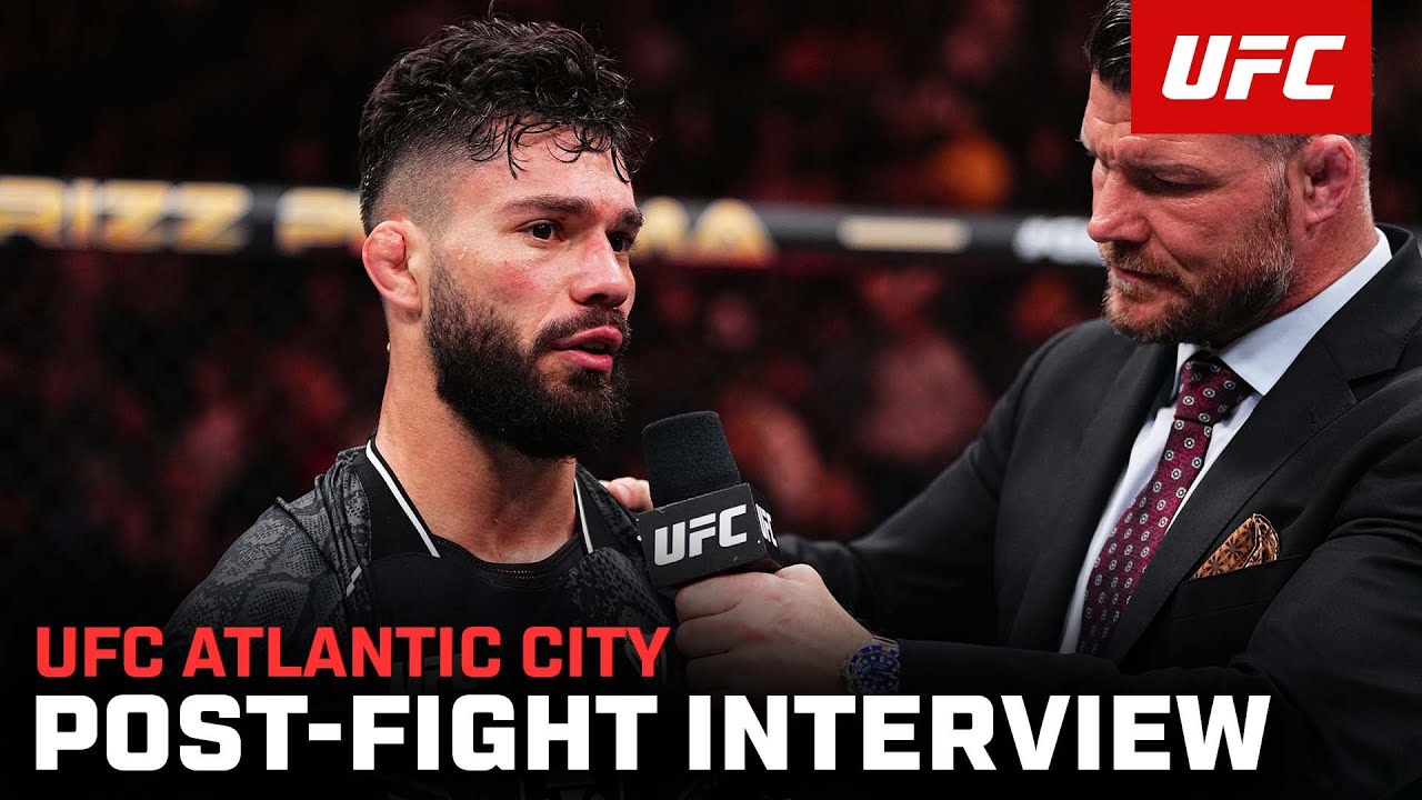 Dennis Buzukja Post-Fight Interview | UFC Atlantic City - YouTube