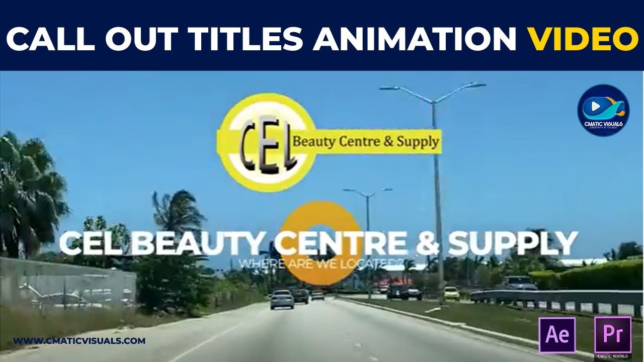 CALL OUT TITLES | ANIMATION IN AFTER EFFECTS | CMATIC VISUALS - YouTube