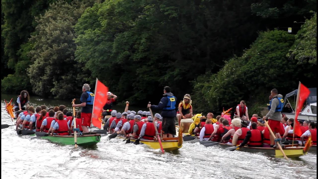 Abingdon Dragon Boat Race Final 2011 - YouTube