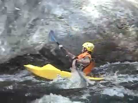 Whitewater kayaking the West River, Vermont - YouTube