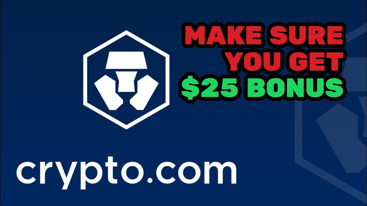 How to get crypto.com $25 referral bonus (referral code available ...