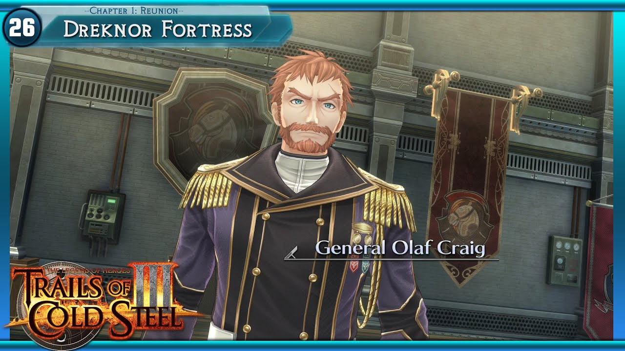 Trails of Cold Steel 3 Playthrough Part 26: Dreknor Fortress - YouTube