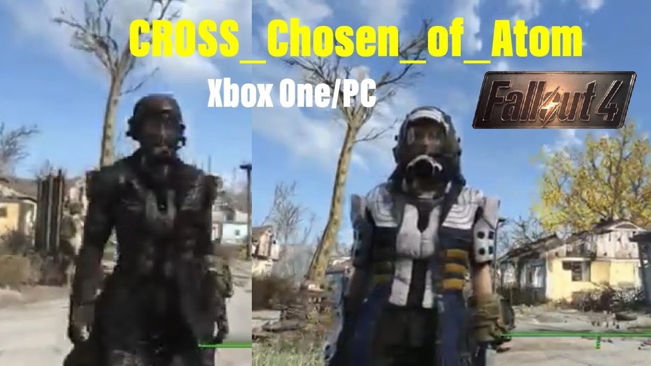 Fallout 4 Xbox One/PC Mods|CROSS_Chosen_of_ATom - YouTube
