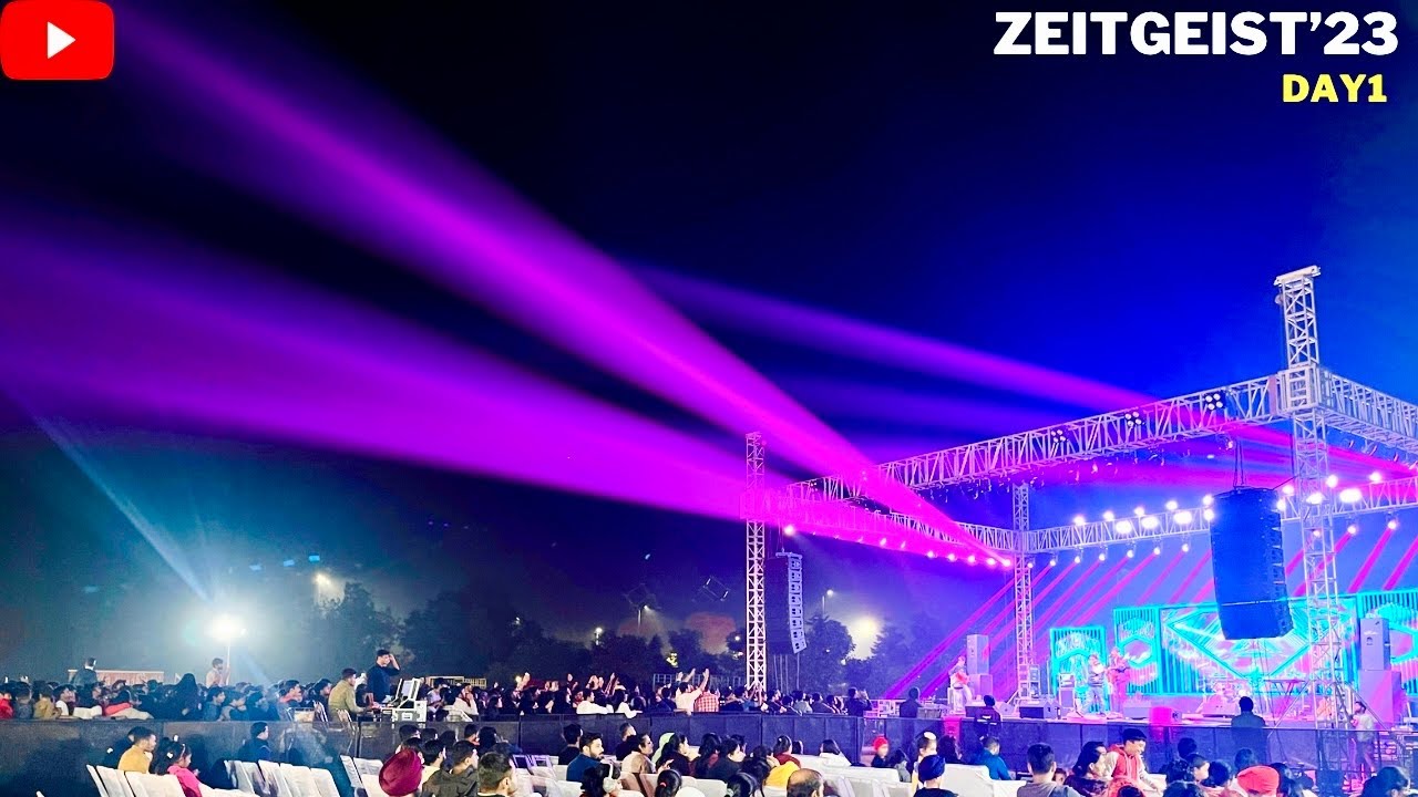 Zeitgeist’23| Day 1| College Fest| IIT Ropar’s Cultural Fest| IIT ...