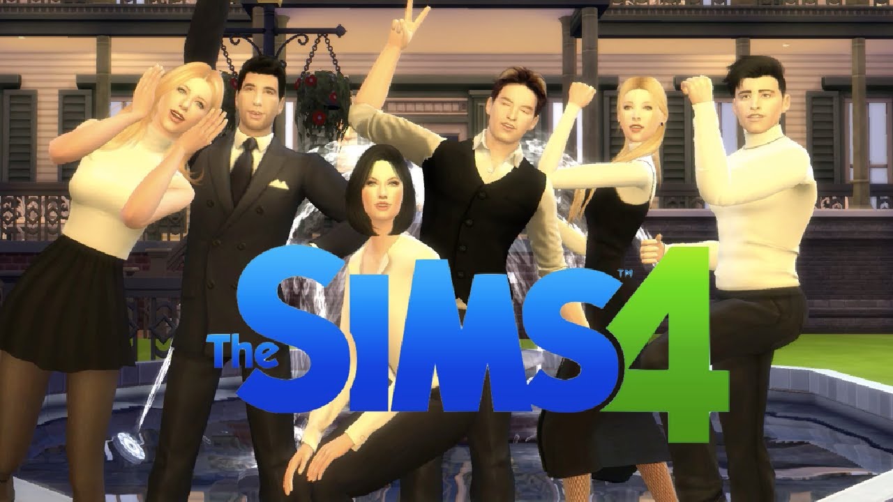 Intro Friends ☕️ | The Sims 4 | The Sims 4 Machinima: Friends Edition ...