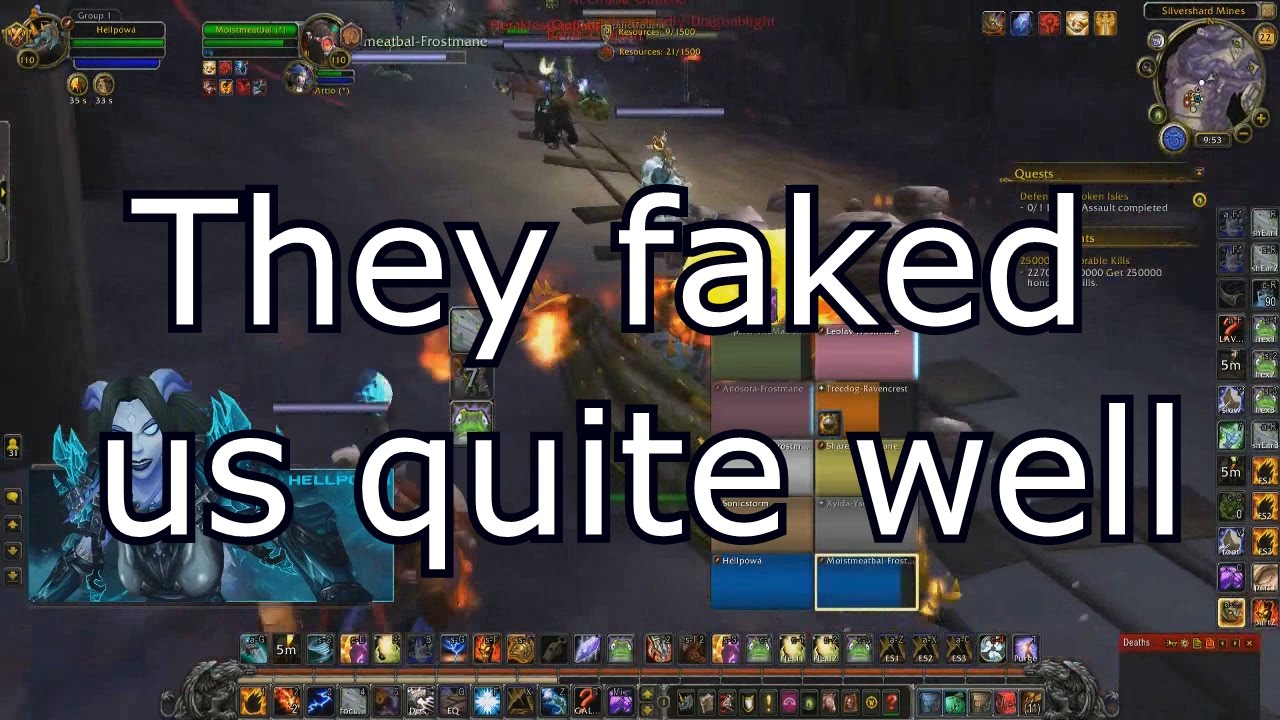 WoW Legion 7.2 RBG - Elem Sham - Woah that start was awkward. - YouTube